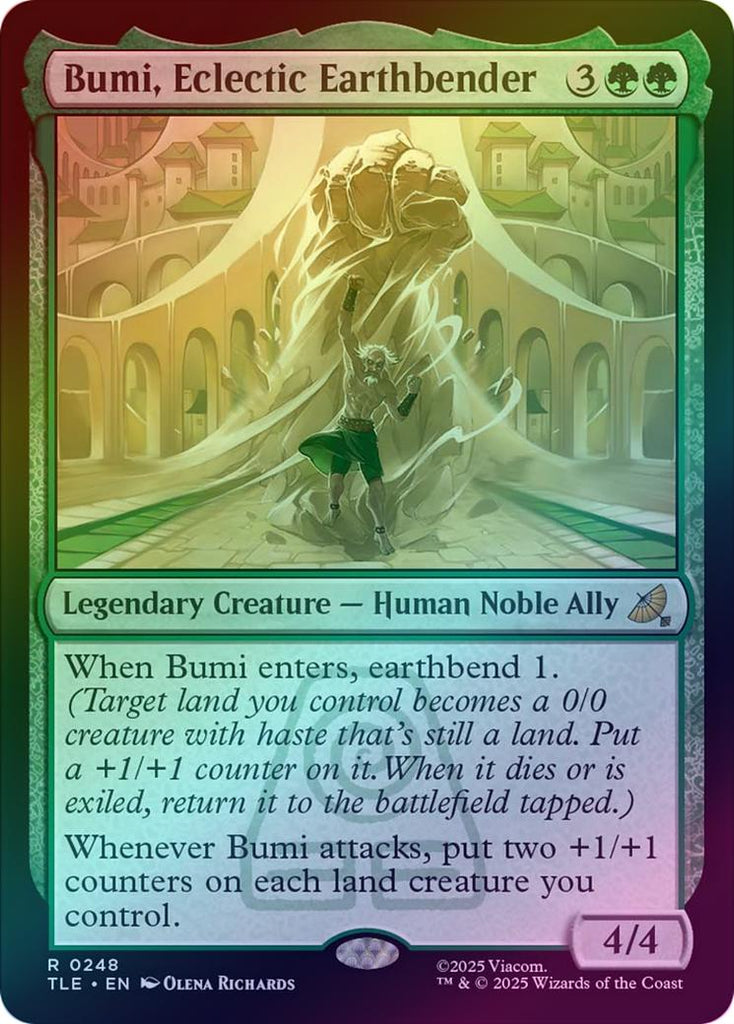 401 Games Canada - Bumi, Eclectic Earthbender (Foil) (TLE)