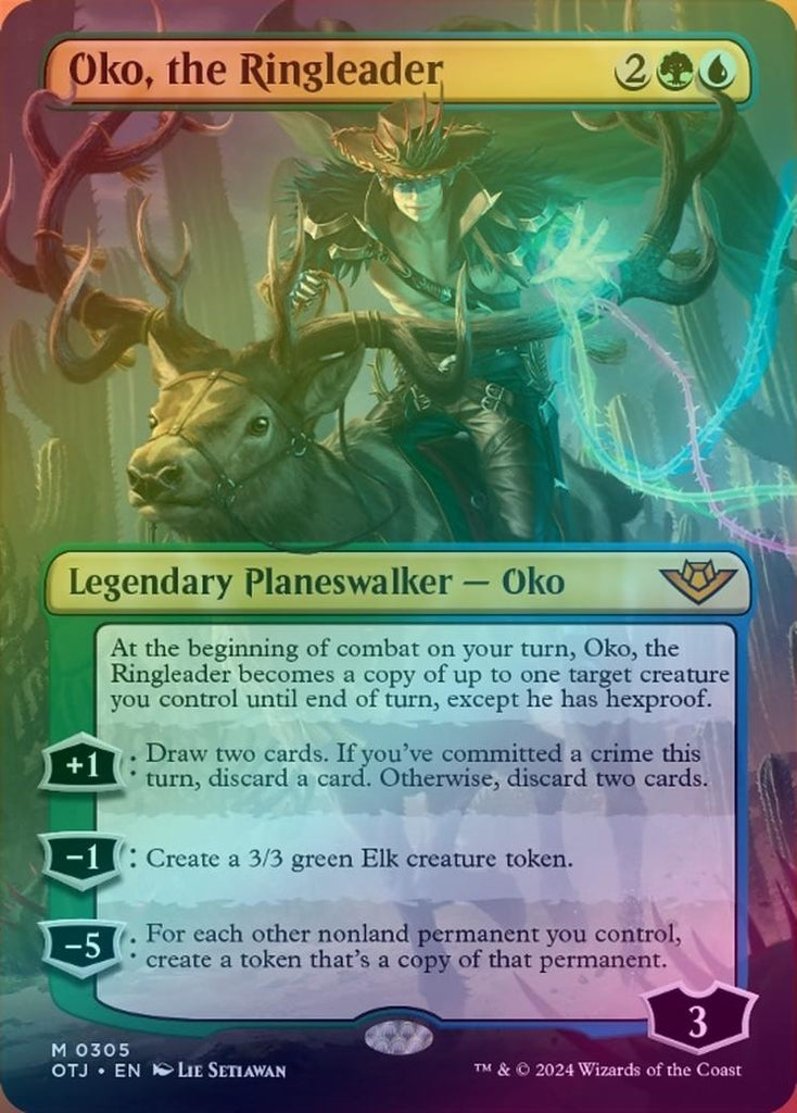 401 Games Canada - Oko, the Ringleader - Borderless (Foil) (OTJ)