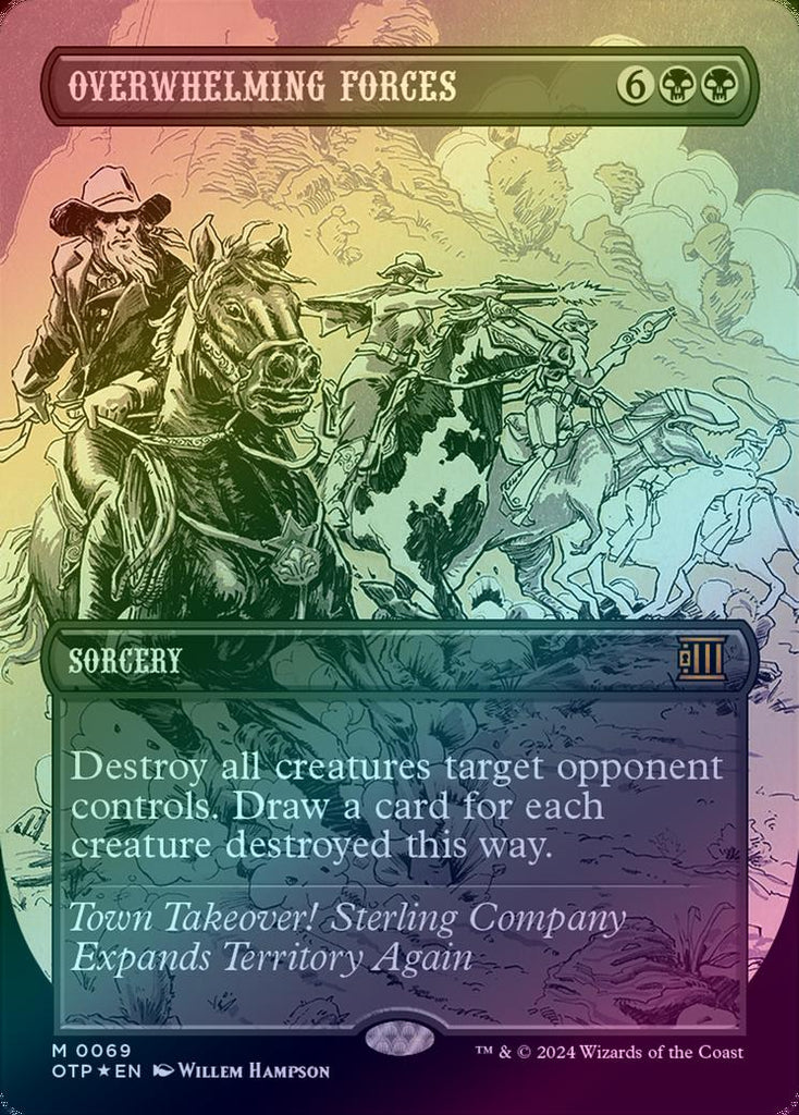 401 Games Canada - Overwhelming Forces (Textured Foil) (OTP)