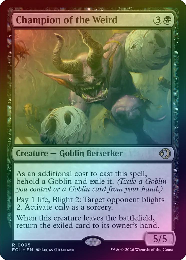 401 Games Canada - Champion of the Weird (Foil) (ECL)