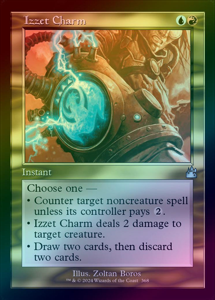 401 Games Canada - Izzet Charm - Retro Frame (Foil) (RVR)