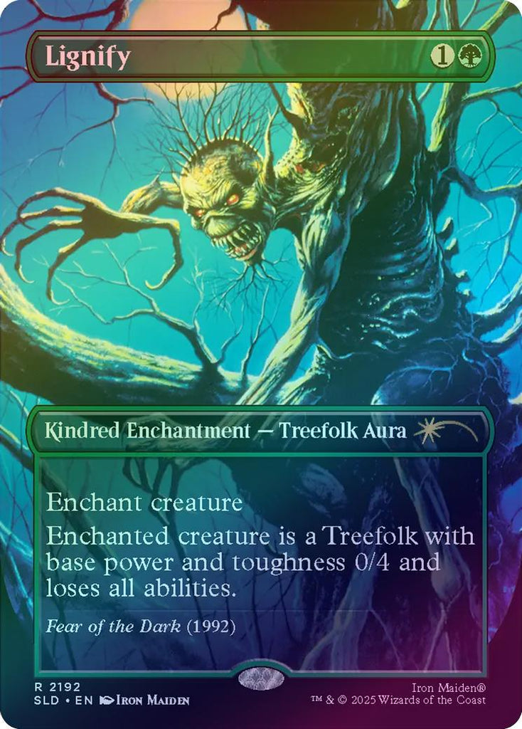 401 Games Canada - Lignify - IRON MAIDEN: Album Art (Rainbow Foil) (SLD)