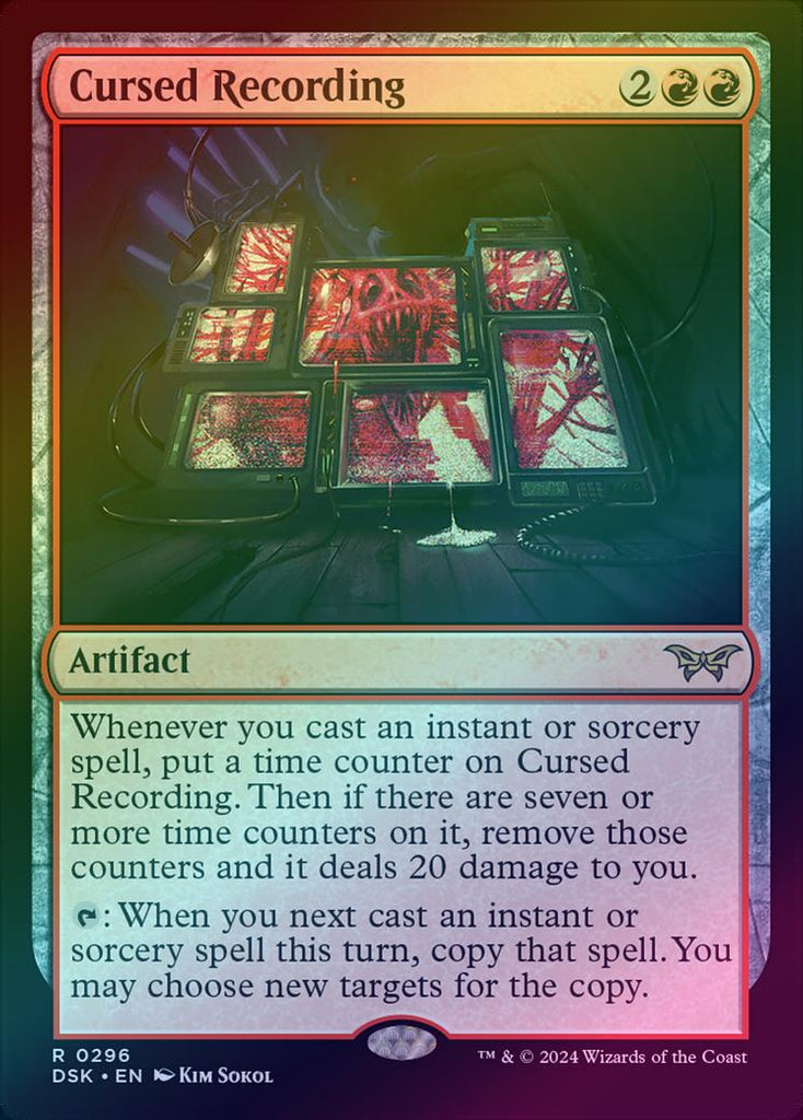 401 Games Canada - Cursed Recording - Lurking Evil Alternate Art (Foil ...