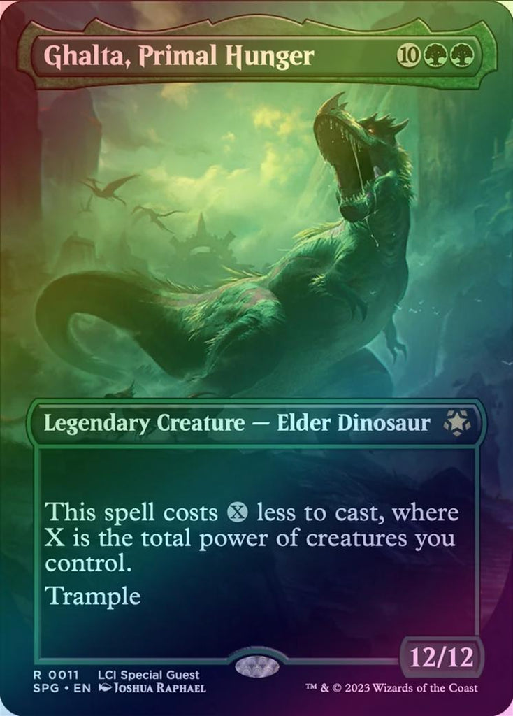 401 Games Canada - Ghalta, Primal Hunger - Borderless (Foil) (SPG)