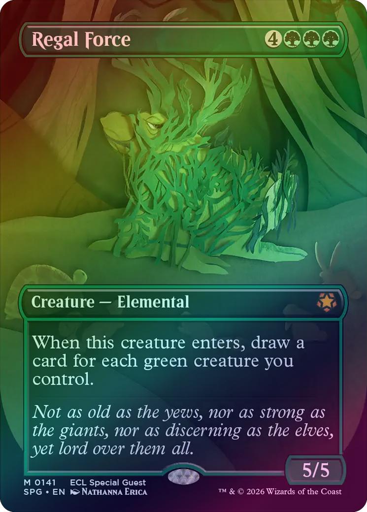 401 Games Canada - Regal Force - Borderless (Foil) (SPG) (Pre-Order)