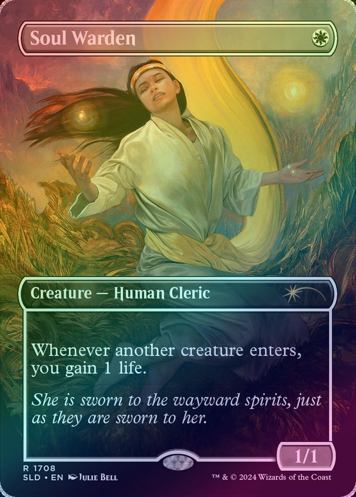 401 Games Canada - Soul Warden - Featuring: Julie Bell (Foil) (SLD)