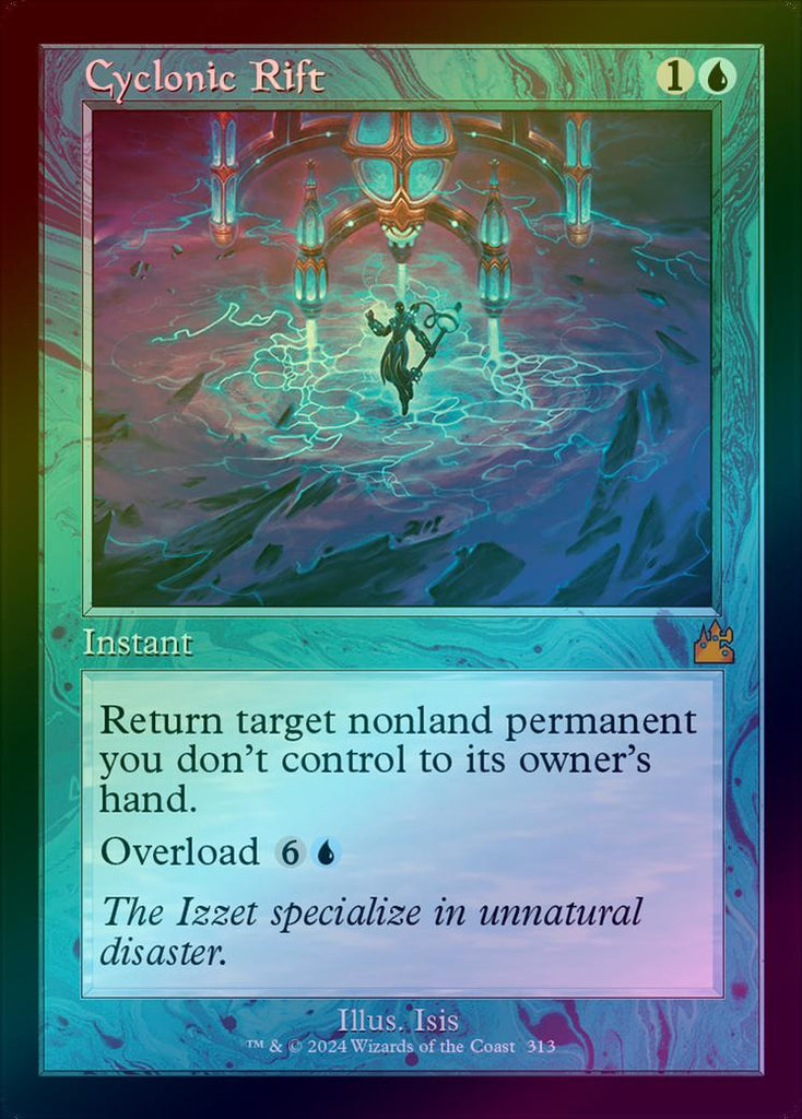 401 Games Canada - Cyclonic Rift - Retro Frame (Foil) (RVR)