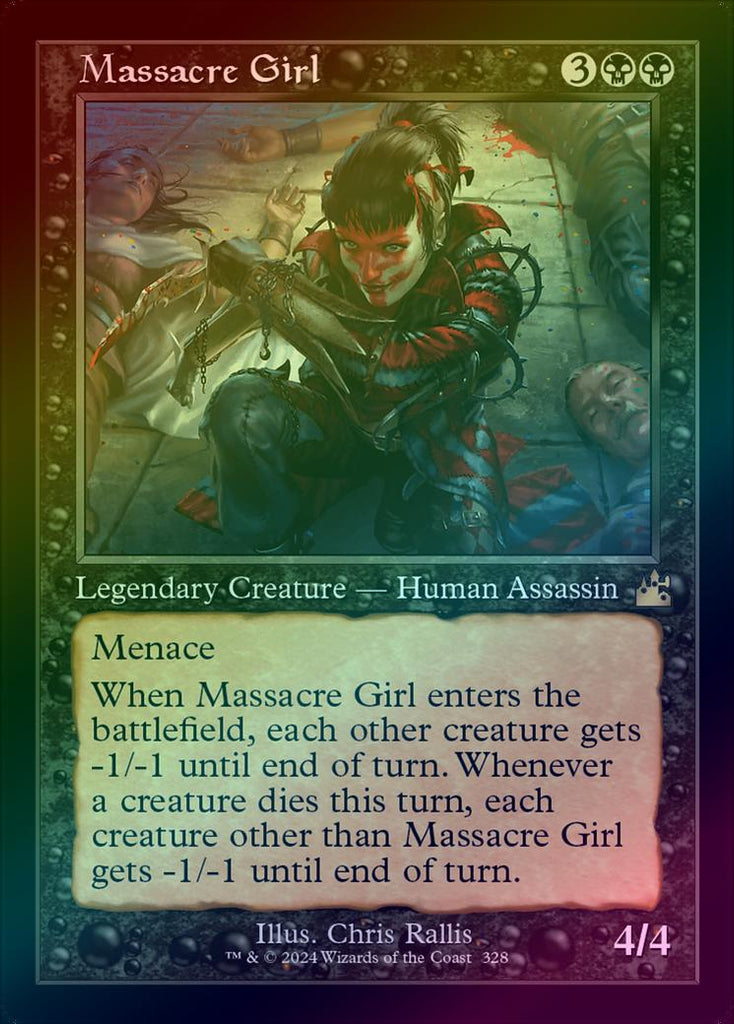 401 Games Canada - Massacre Girl - Retro Frame (Foil) (RVR)