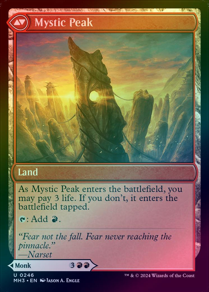 401 Games Canada - Pinnacle Monk // Mystic Peak (Foil) (MH3)