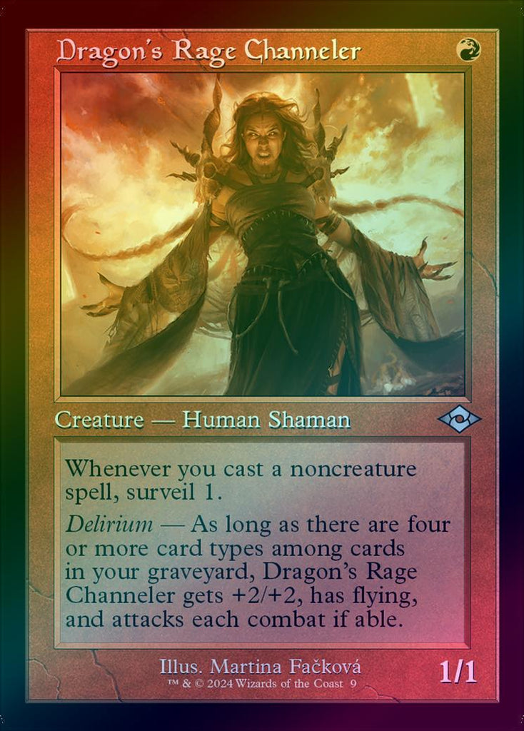 401 Games Canada - Dragon's Rage Channeler - Retro Frame (Foil) (H2R)