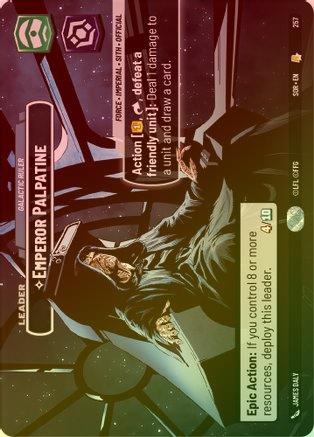 401 Games Canada - Emperor Palpatine - Galactic Ruler - 257 - Showcase ...