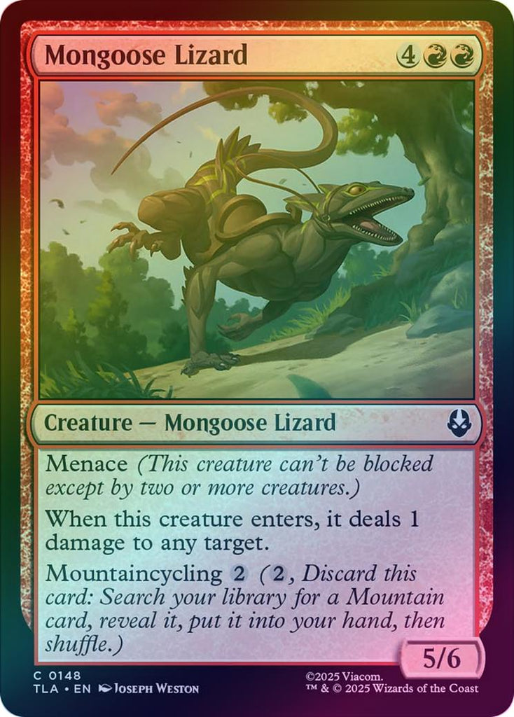 401 Games Canada - Mongoose Lizard (Foil) (TLA) (Pre-Order)