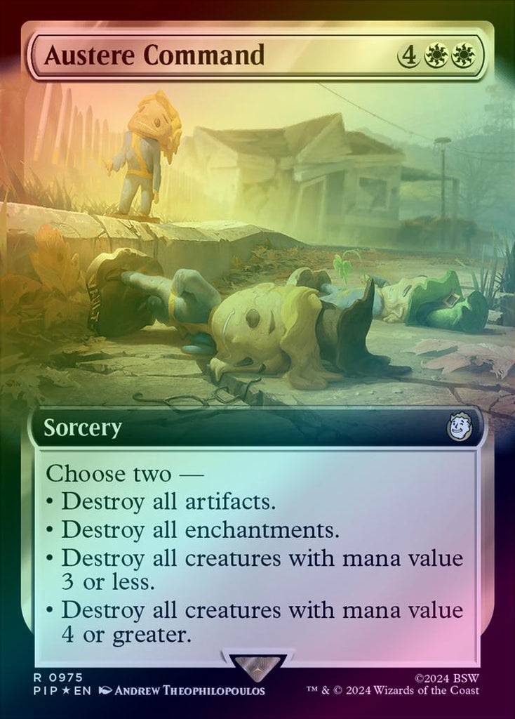 401 Games Canada - Austere Command - Extended Art (Surge Foil) (PIP)