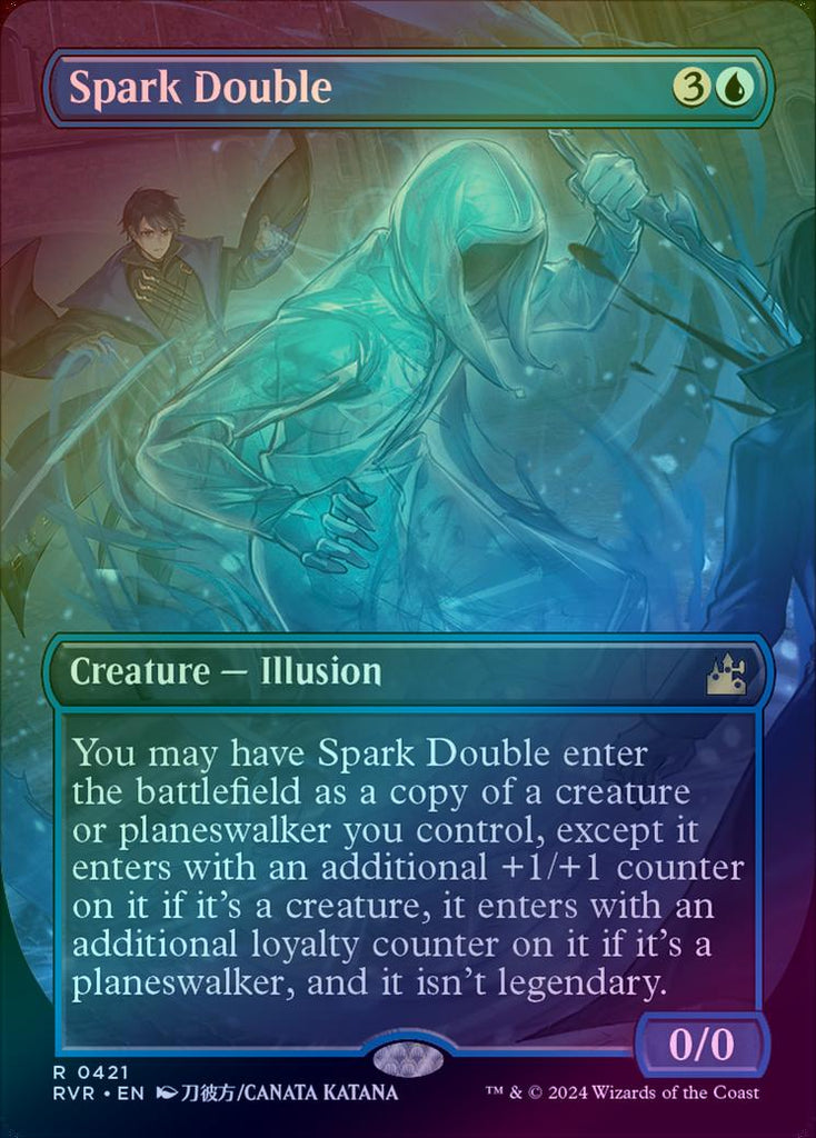 401 Games Canada - Spark Double - Borderless Anime (Foil) (RVR)