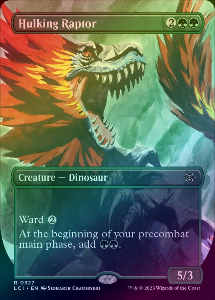 401 Games Canada - Hulking Raptor - Borderless (Foil) (LCI)