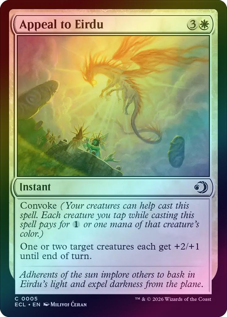 401 Games Canada - Appeal to Eirdu (Foil) (ECL) (Pre-Order)