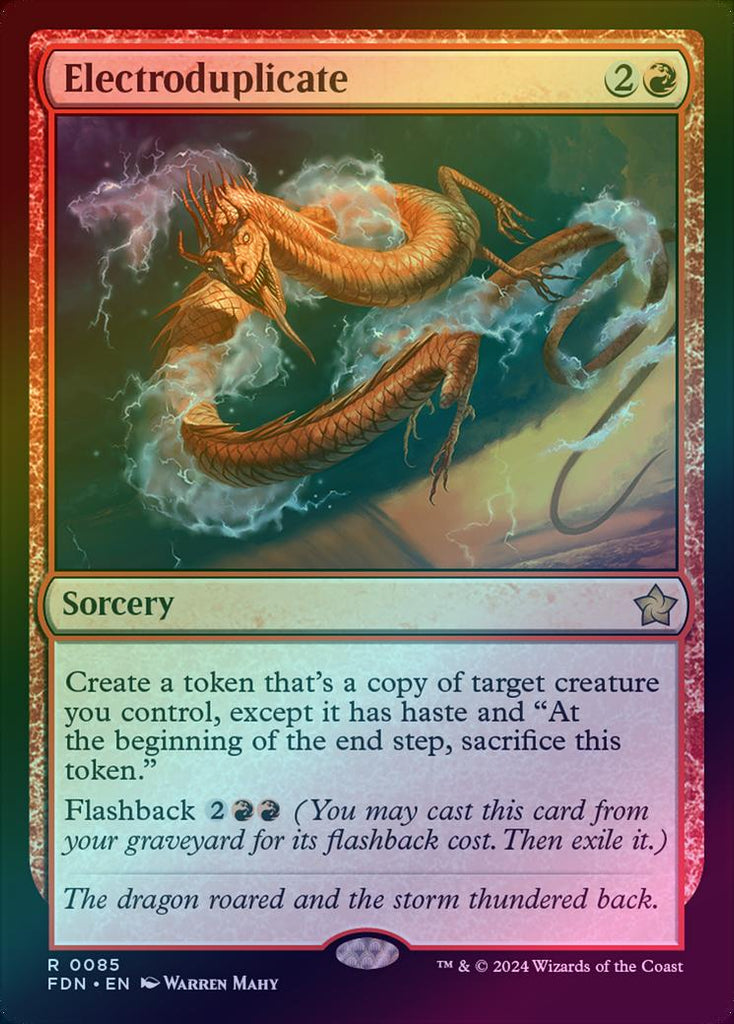 401 Games Canada - Electroduplicate (Foil) (FDN)