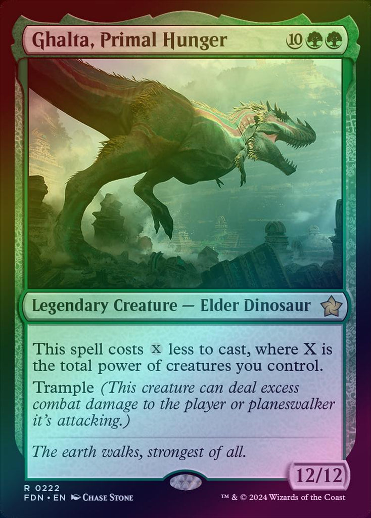 401 Games Canada - Ghalta, Primal Hunger (Foil) (FDN)