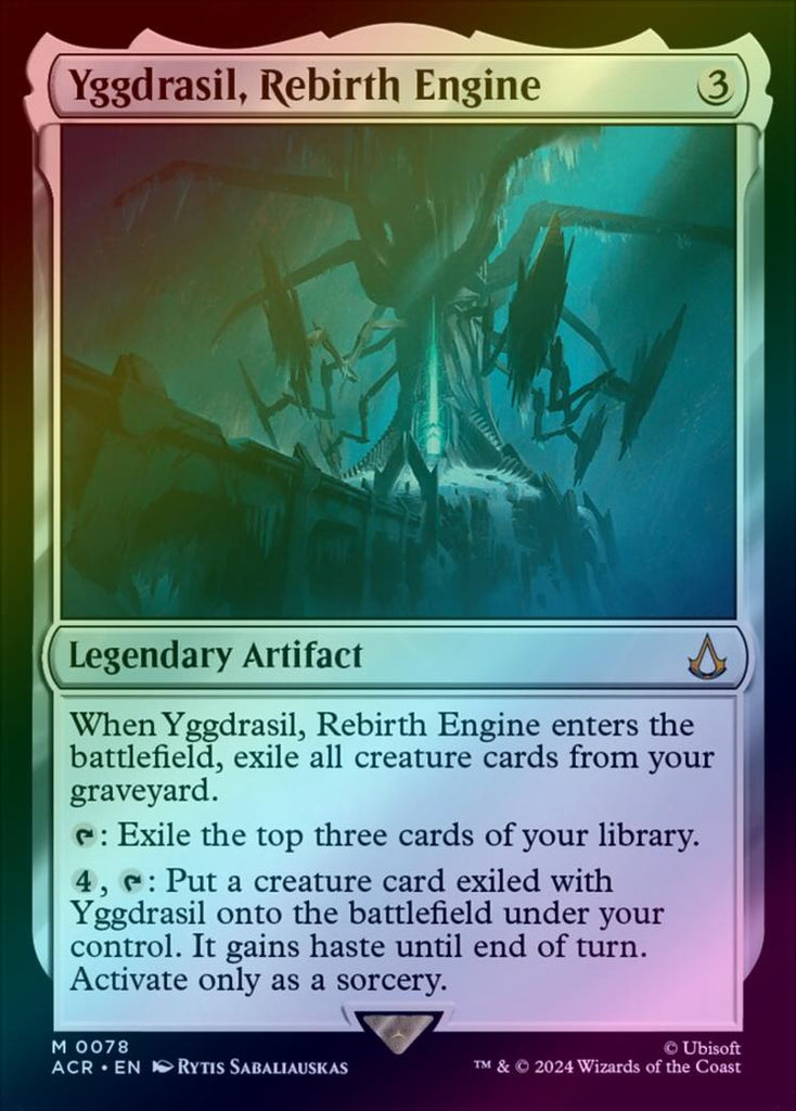 401 Games Canada - Yggdrasil, Rebirth Engine (Foil) (ACR)