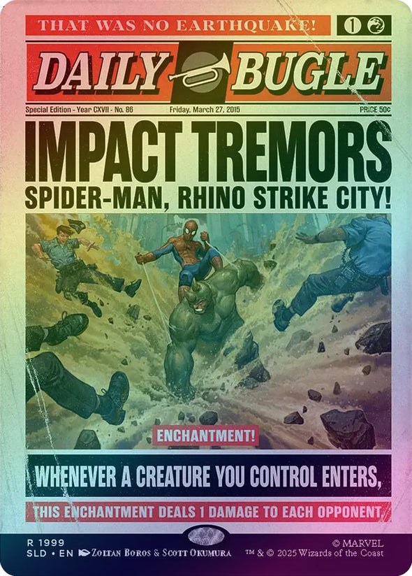 401 Games Canada - Impact Tremors - Marvel's Spider-Man: Daily Bugle ...