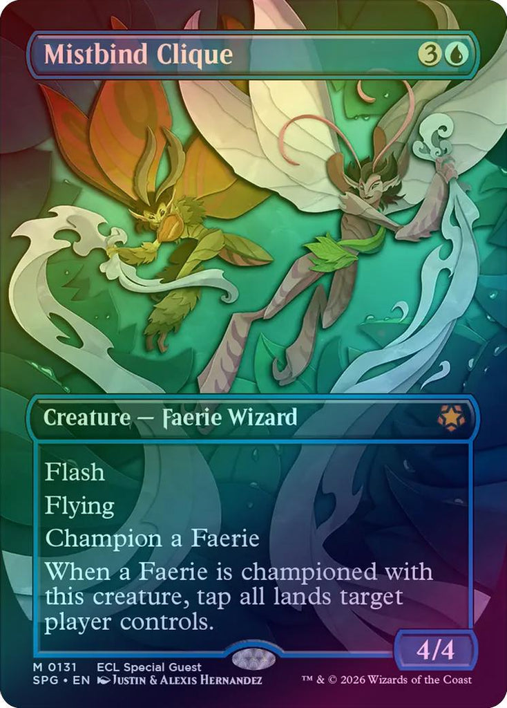 401 Games Canada - Mistbind Clique - Borderless (Foil) (SPG) (Pre-Order)