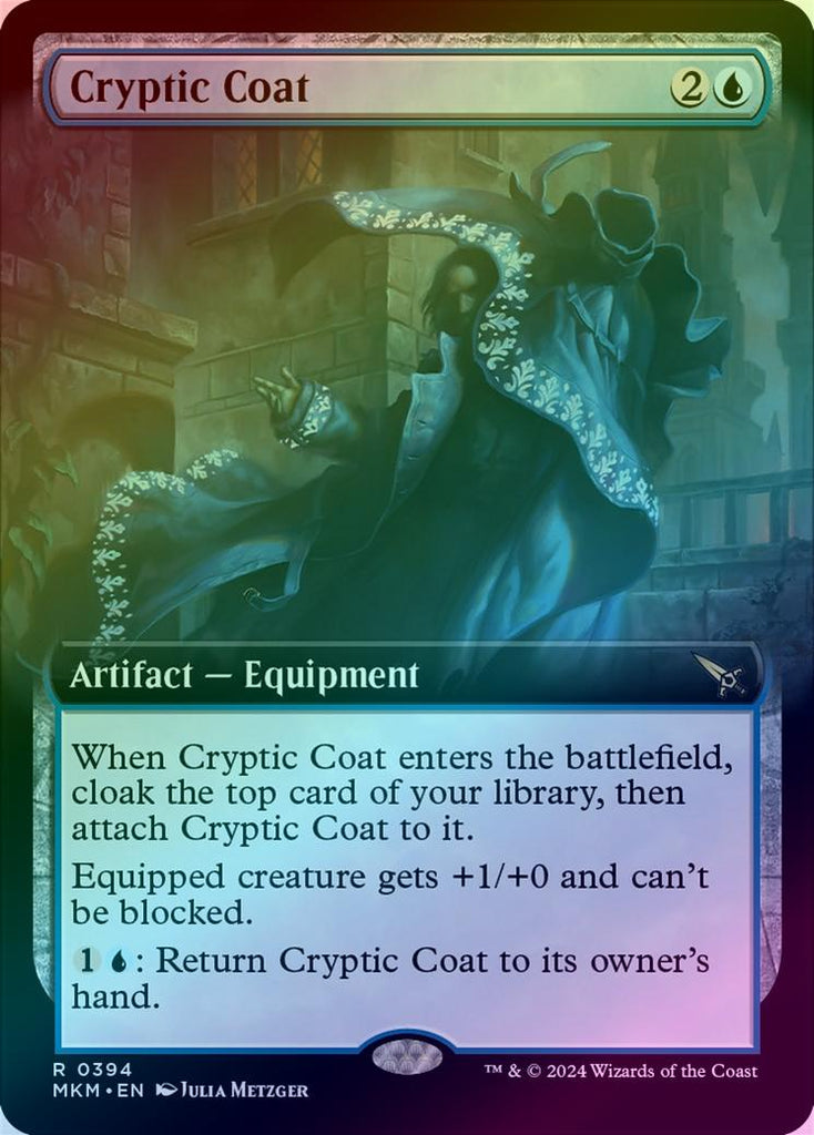 401 Games Canada - Cryptic Coat - Extended Art (Foil) (MKM)