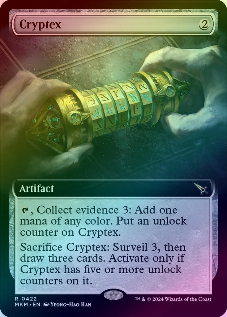 401 Games Canada - Cryptex - Extended Art (Foil) (MKM)