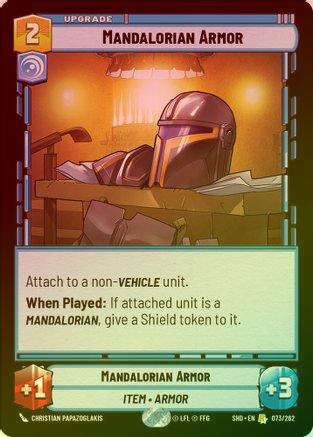 401 Games Canada - Mandalorian Armor - 073/262 - Rare (Foil)