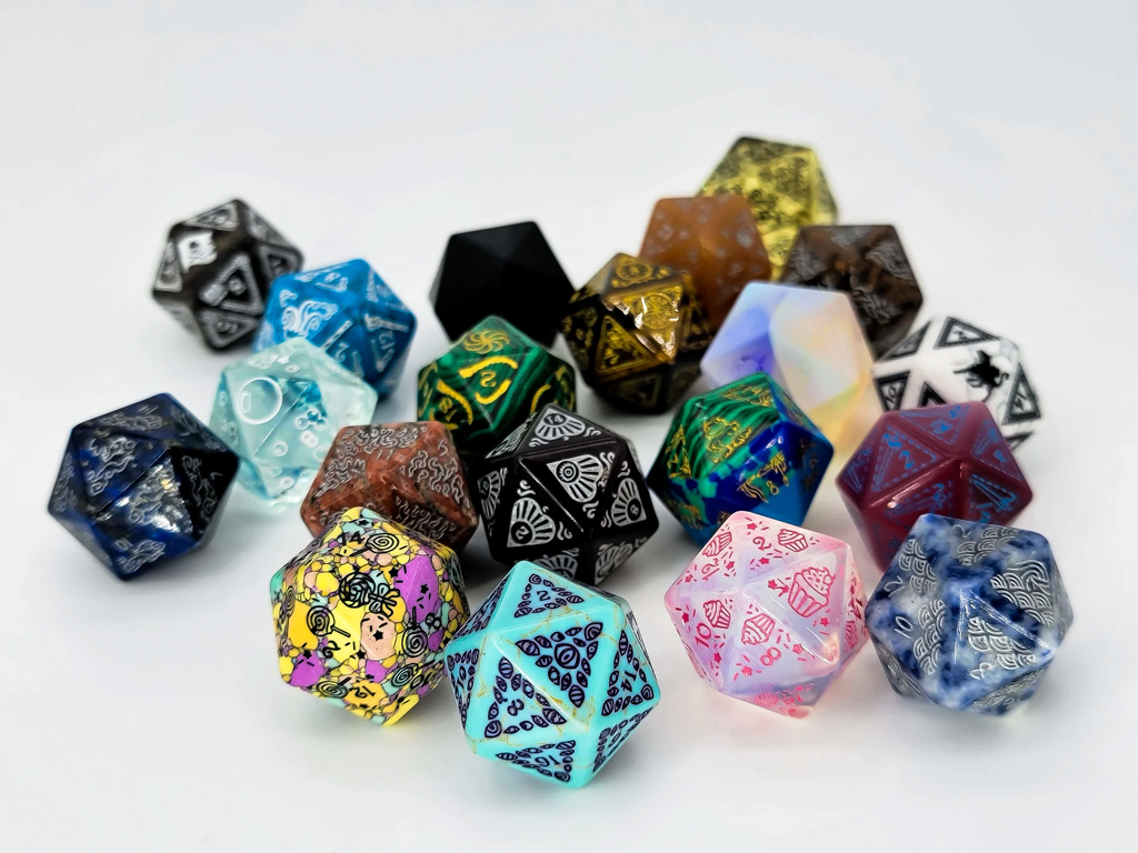401 Games Canada - Level Up Dice: Series 3 - Glyphic D20 Blind Bag