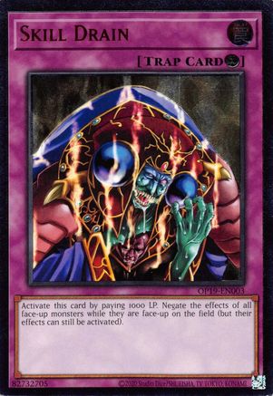 401 Games Canada - Skill Drain - OP19-EN003 - Ultimate Rare - Unlimited