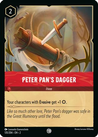 401 Games Canada - Peter Pan's Dagger - 135/204 - Common
